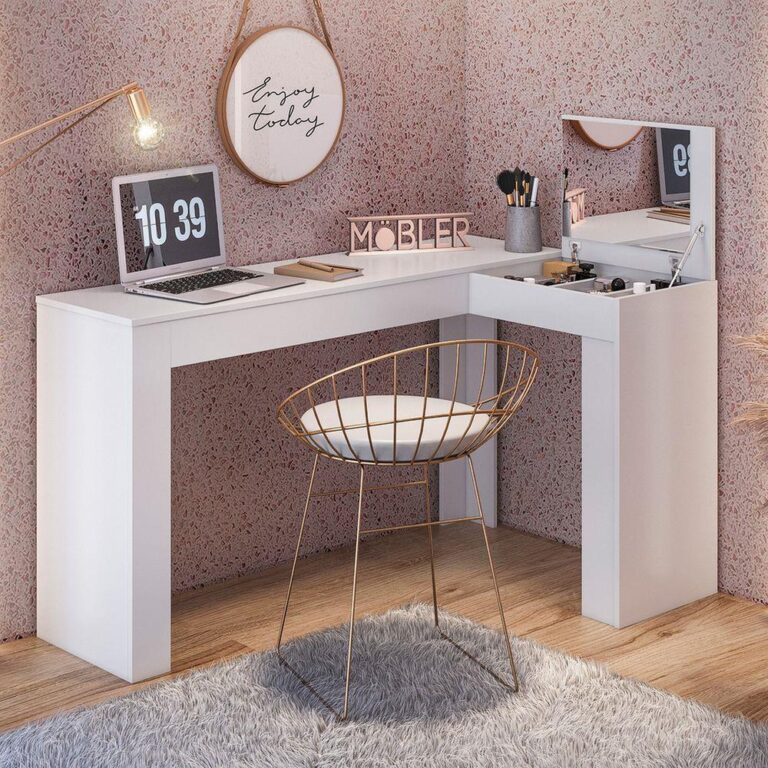 Ideias de escrivaninhas para home office. Confira!