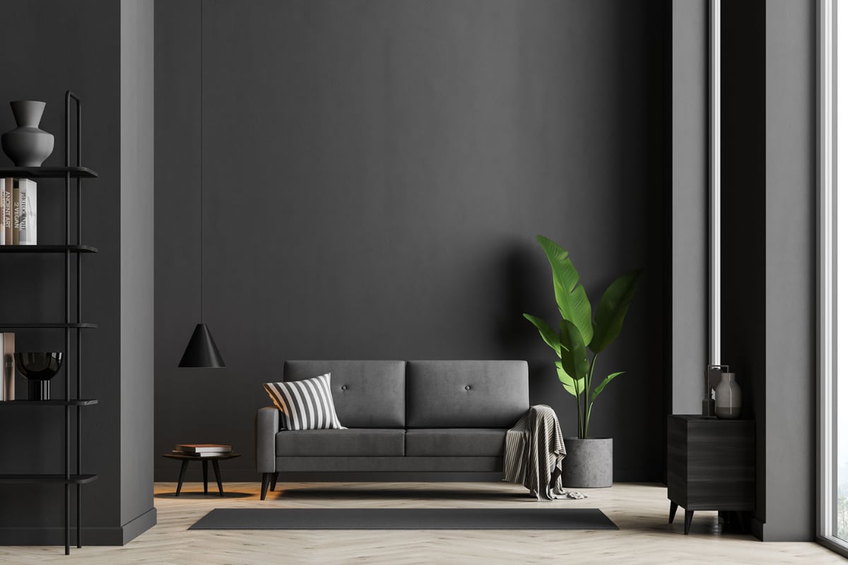 Estilo All Black na decoração de interiores: como usar? Veja ideias!