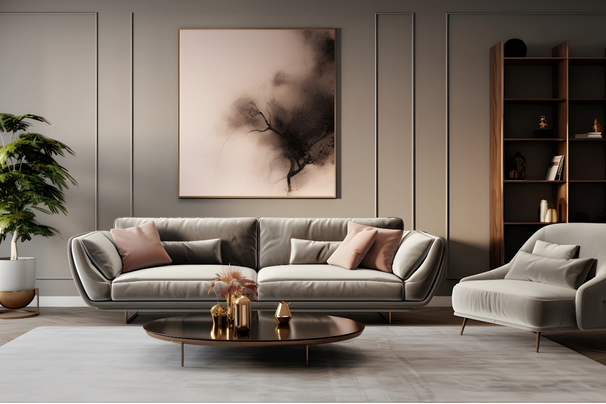 Cores neutras na decoração da sala: Como usar? Veja fotos!