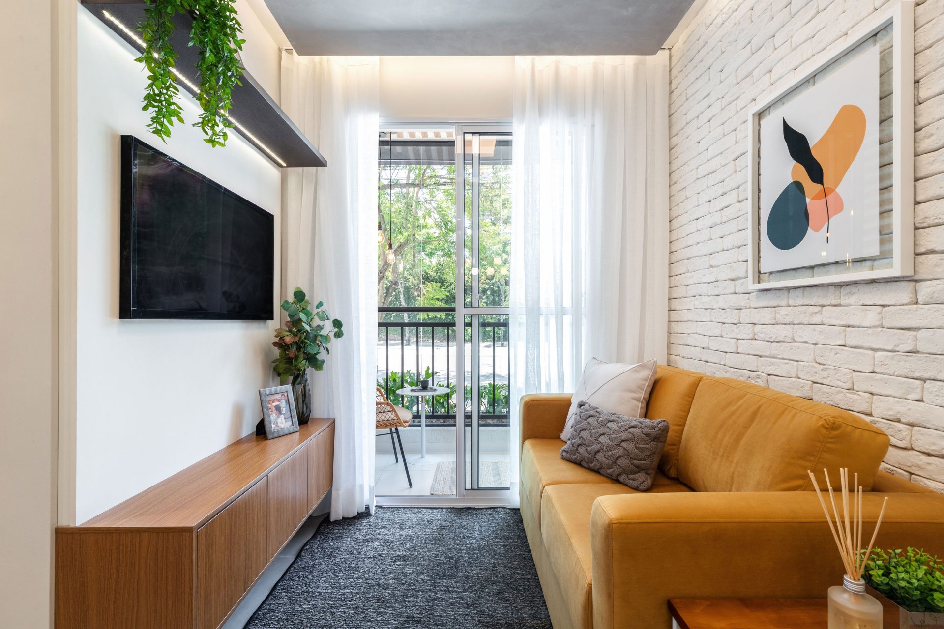 Sala Pequena e Aconchegante: 5 Detalhes que Fazem a Diferença