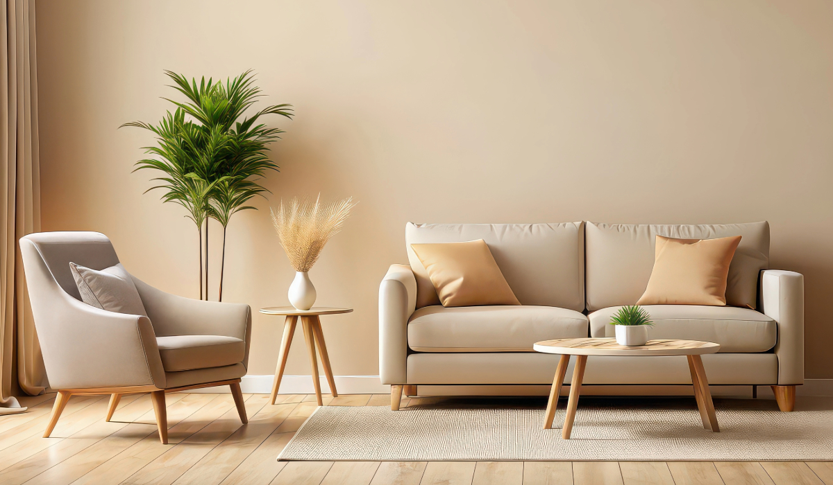 Sofá Bege: Opção para uma Sala de Estar Elegante
